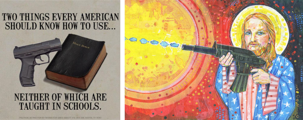 Putting Jesus and Guns in Every American School